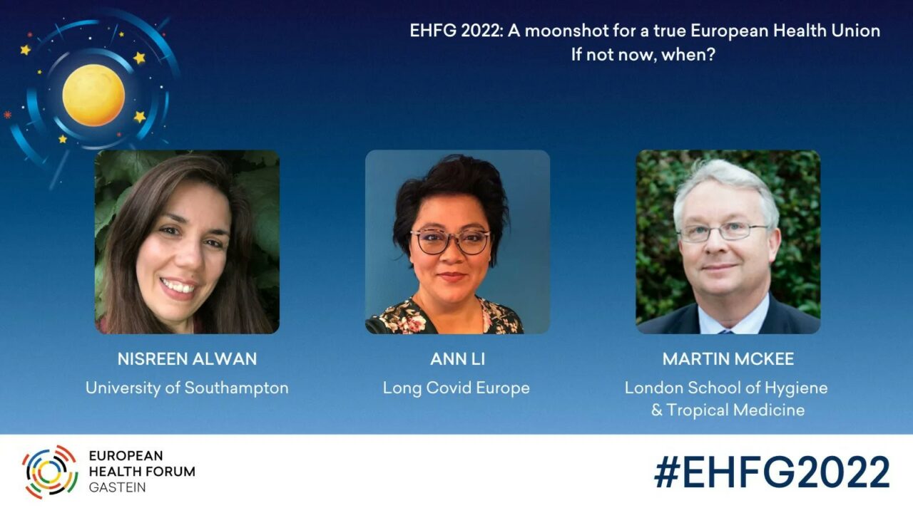 26 September 2022: European Health Forum in Gastein, Austria | Long ...